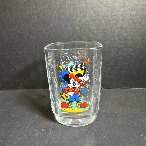 Disney | Dining | Disney Mickey Mouse Film Director Glass Item 25 ...